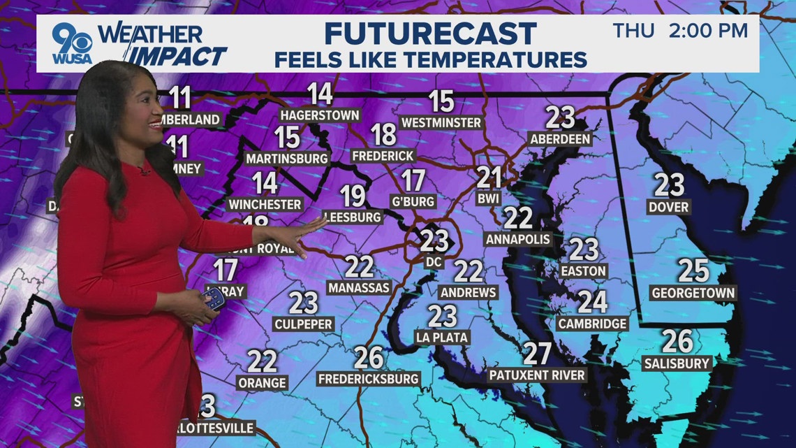DC morning weather: Jan. 15, 2026 | Bundle up, the cold blast as ...