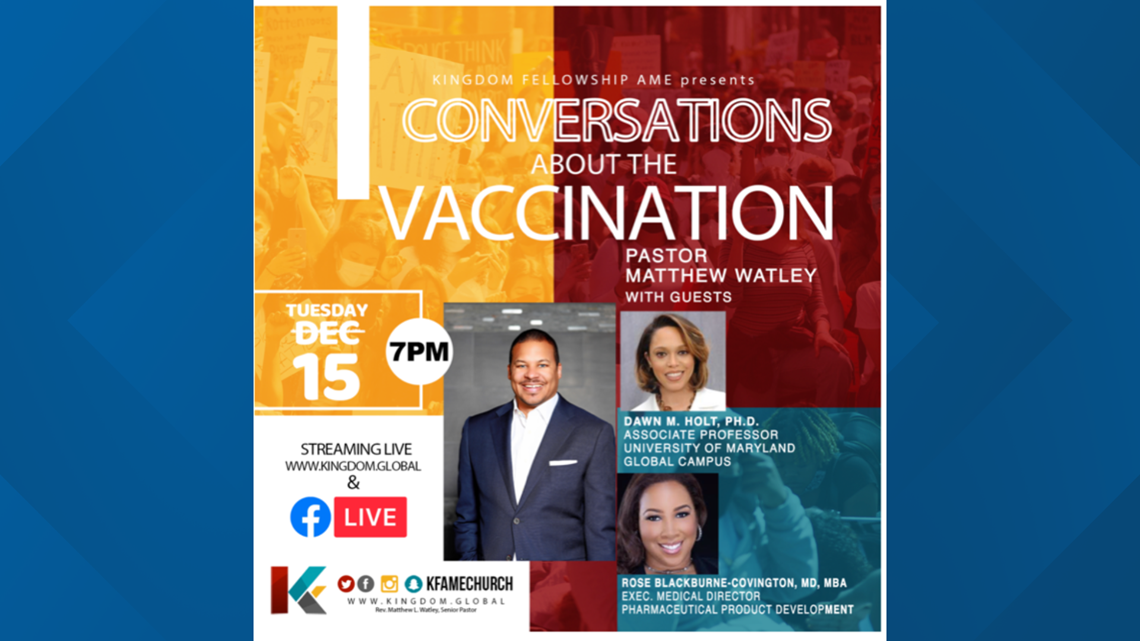 Rev. Matthew Watley, Senior Pastor of Kingdom Fellowship AME Church ...