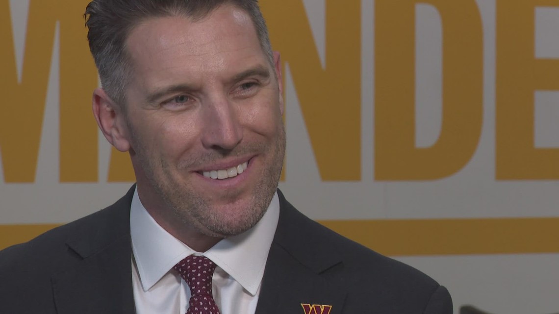 Exclusive | Commanders GM Adam Peters talks head coach search | wusa9.com