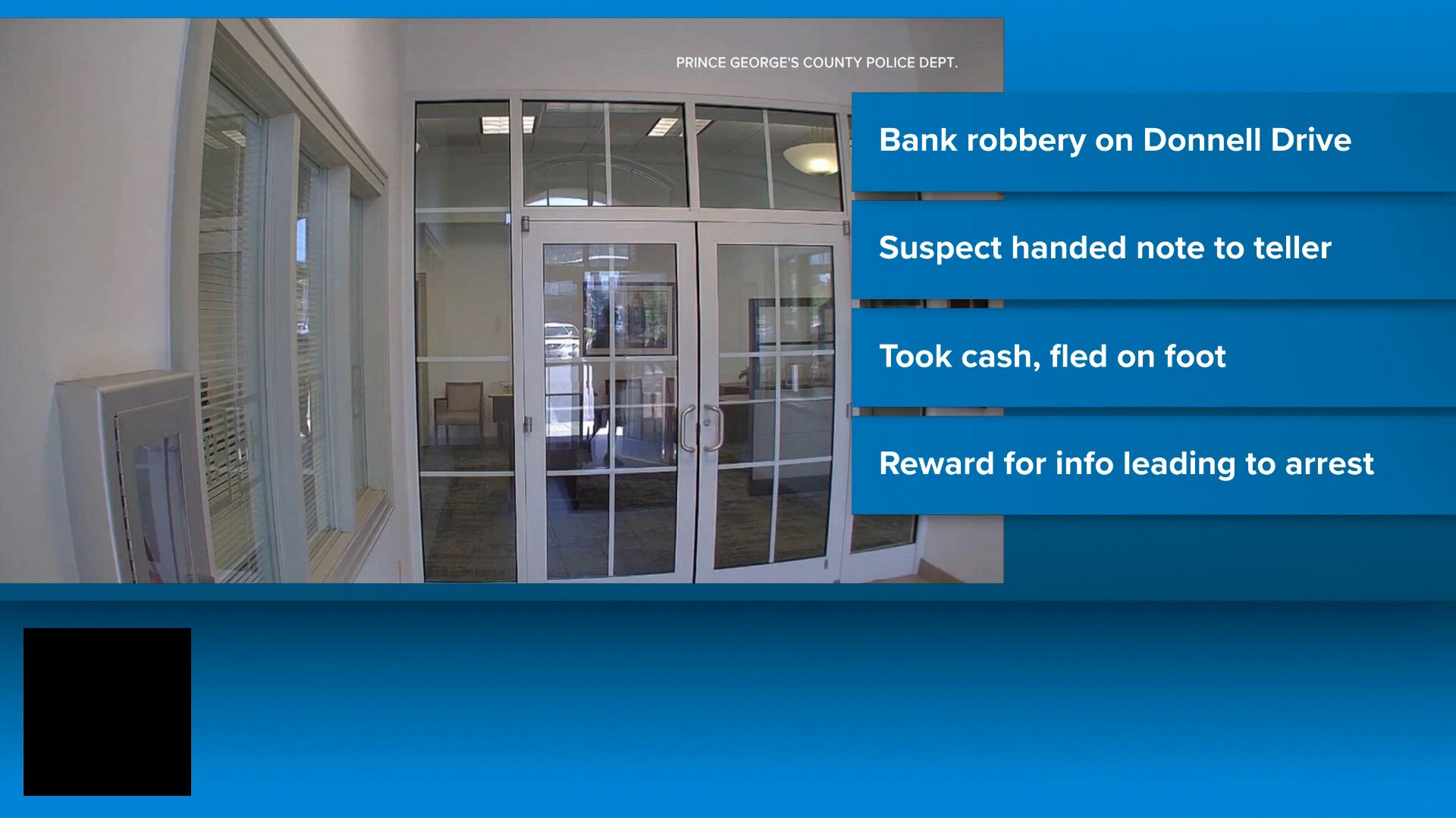 Prince George's County still tracking down a bank robber | wusa9.com