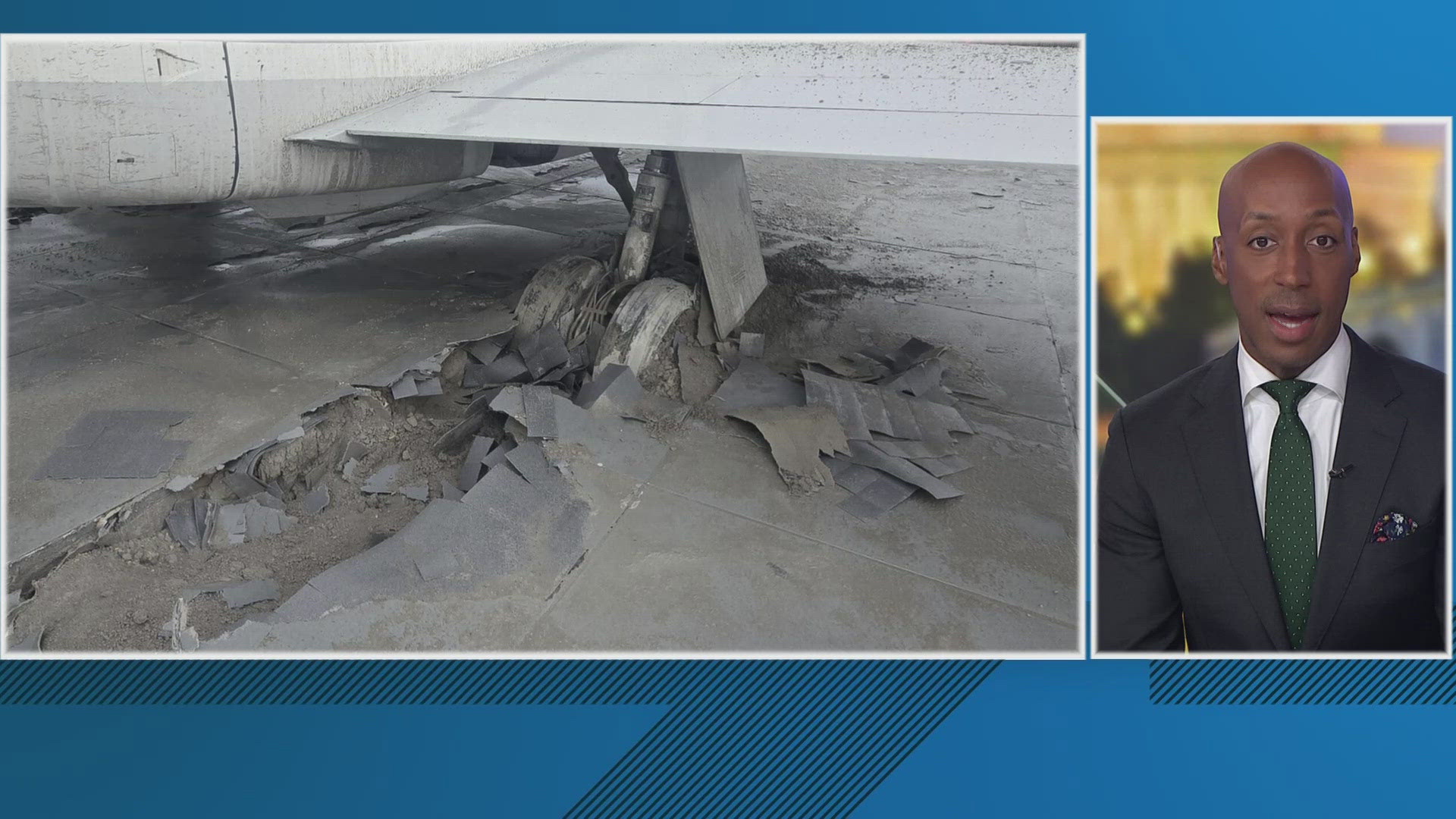 Flight 4339 overruns runway at Roanoke, no injuries reported | wusa9.com