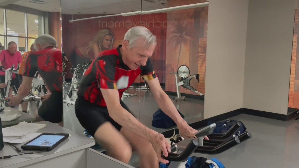 80-year-old spin instructor teaches final class at Rockville gym ...
