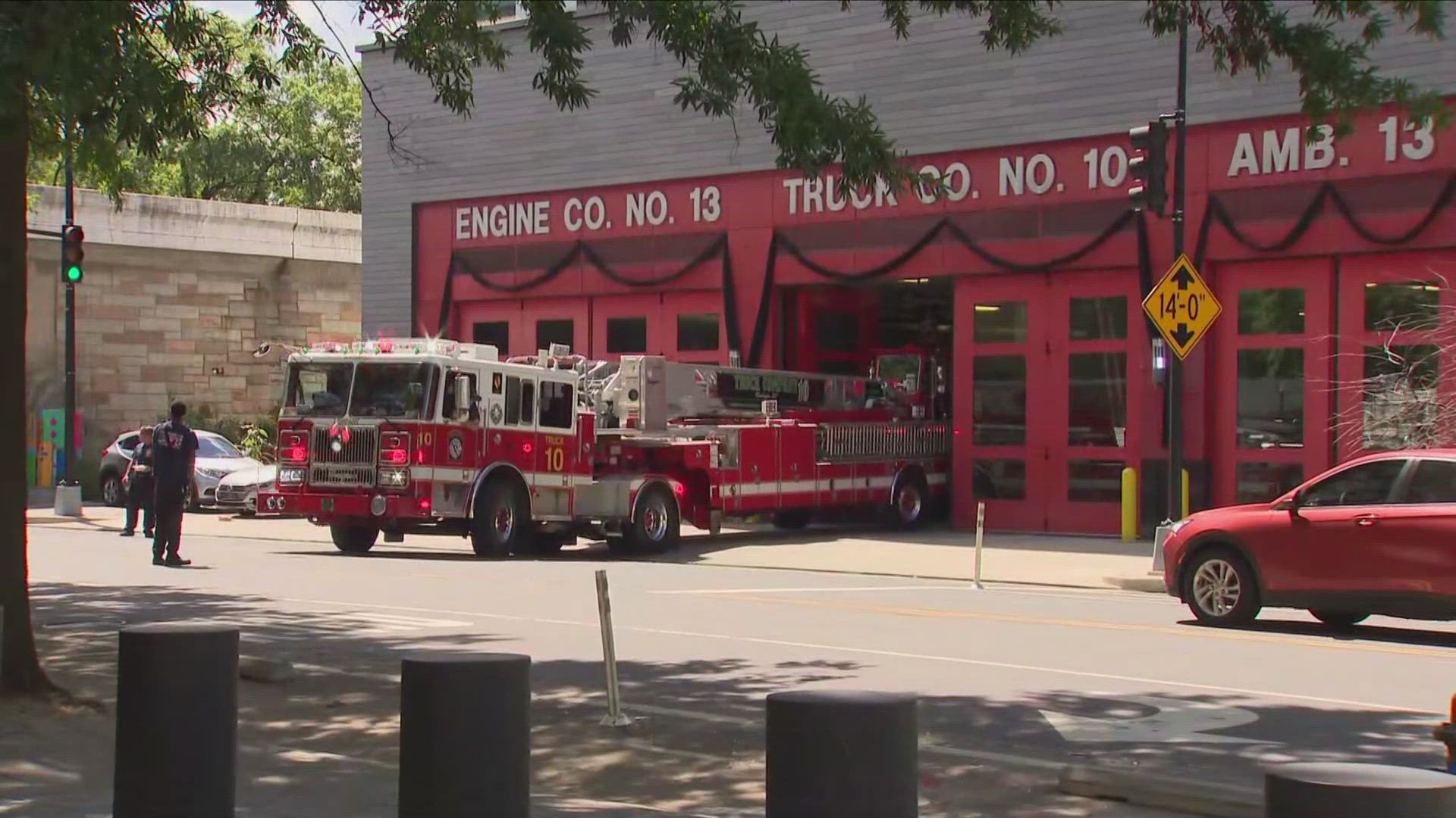 Tribute to probationary firefighter in Southwest D.C. | wusa9.com