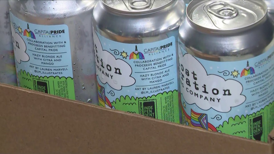 Lost Generation Brewing launches official Pride Month beers | wusa9.com