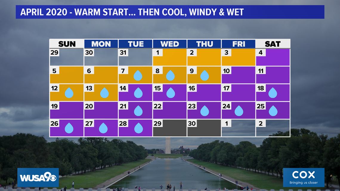 April has been cooler than usual | wusa9.com