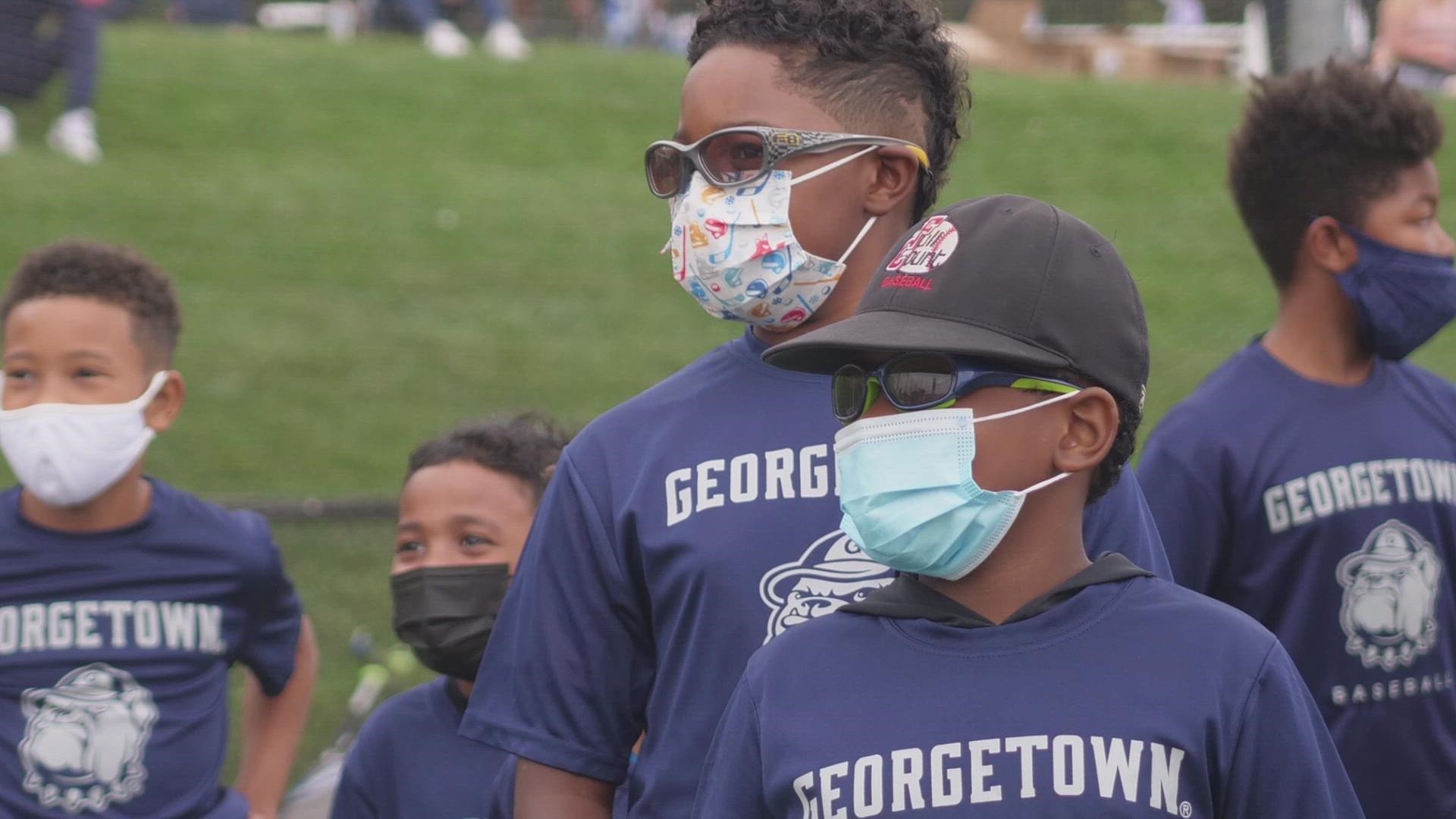 Georgetown University baseball strengthens community ties | wusa9.com