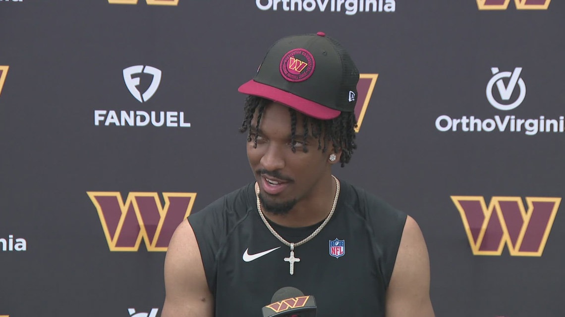 Commanders minicamp: Rookie QB Jayden Daniels is putting in work ...