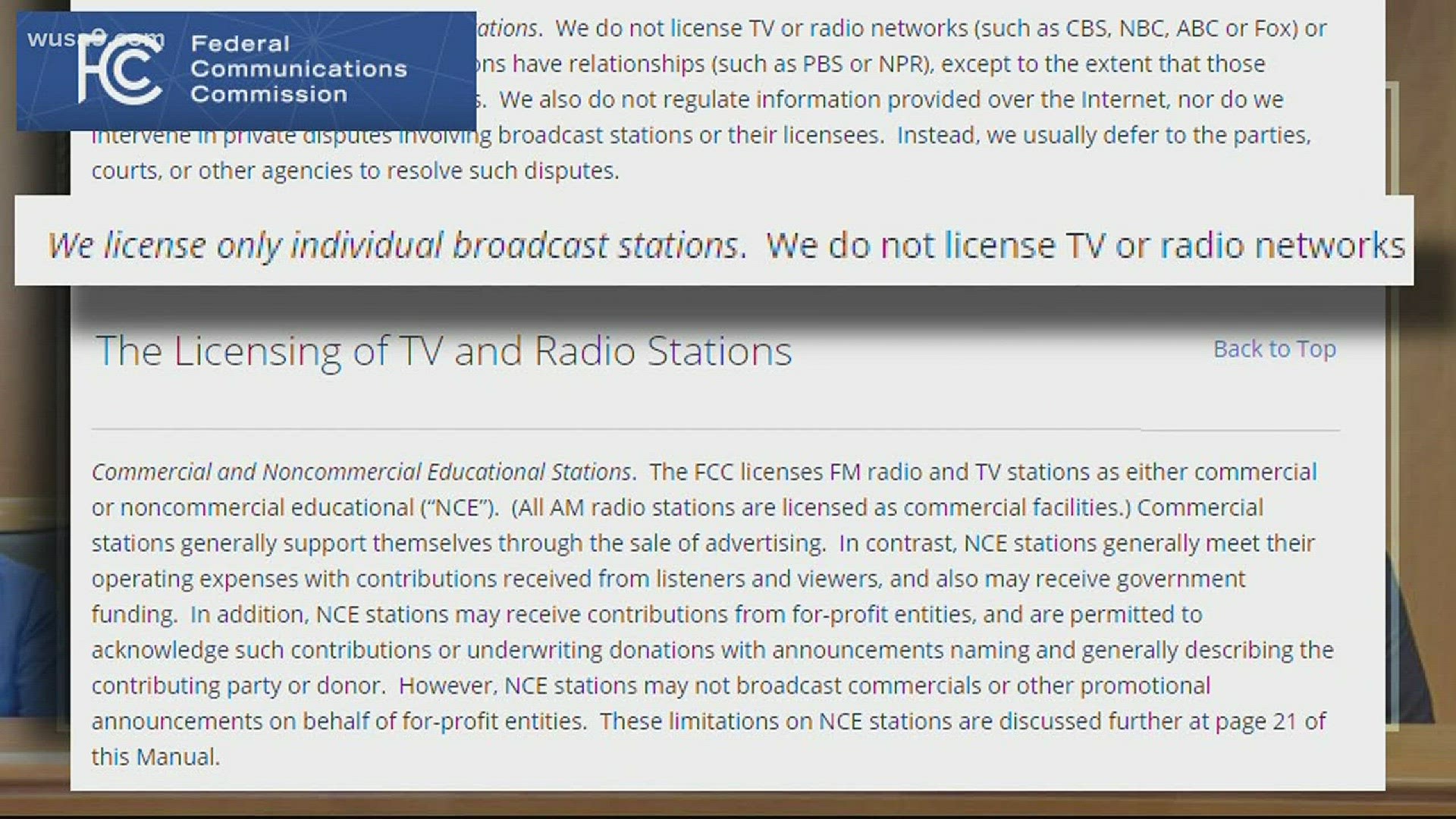 VERIFY: Does the president have the authority to revoke a network TV's ...