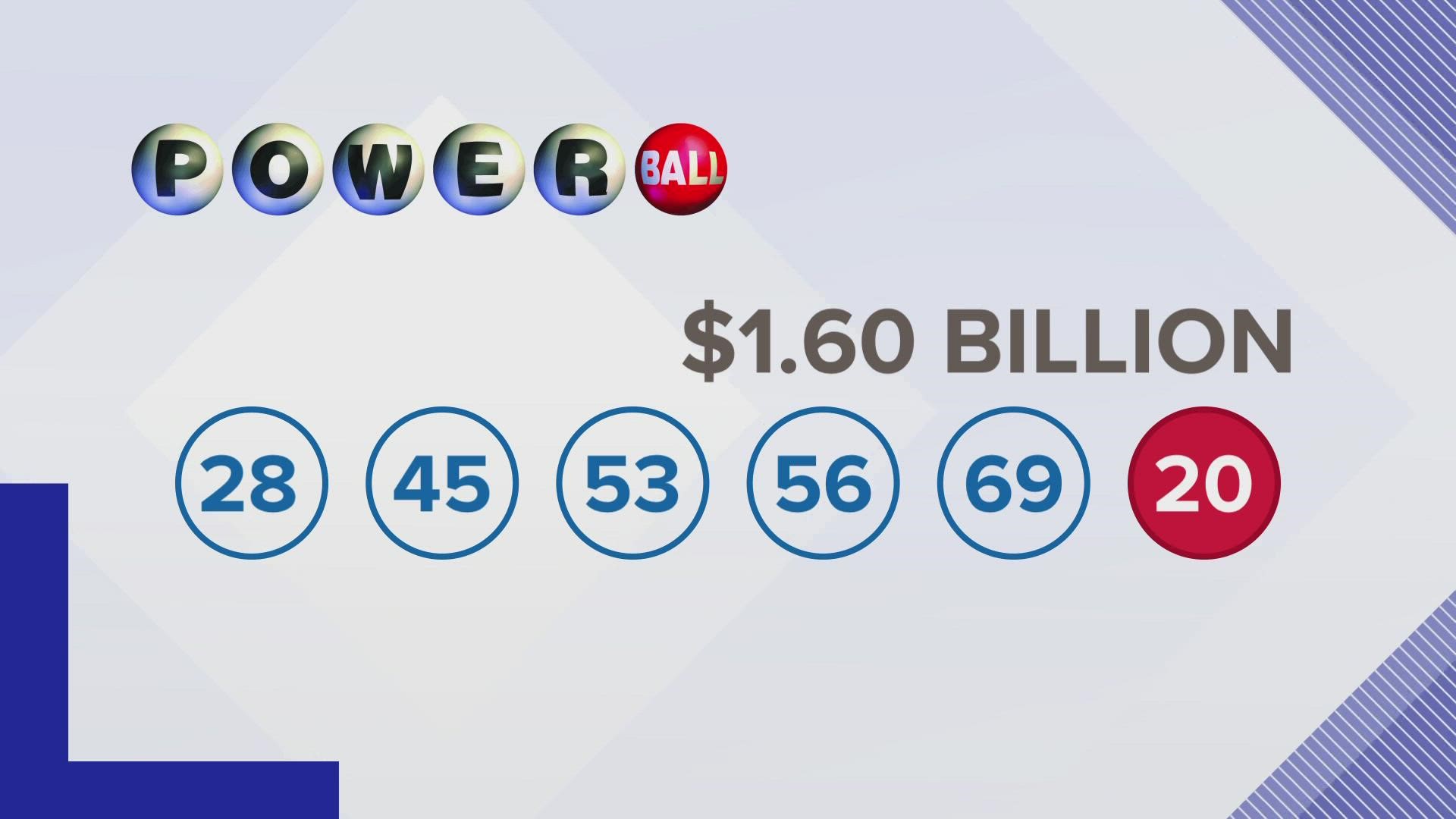 Powerball Numbers Yesterday