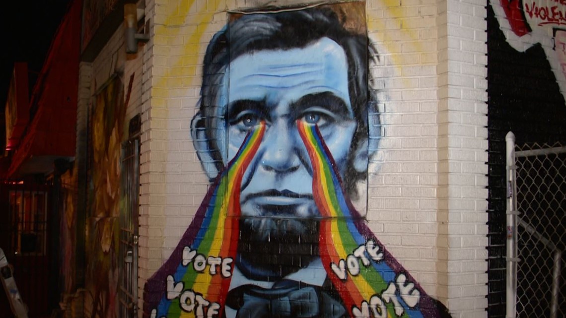 Vote murals pop up on DC walls thanks to Murals for Humanity | wusa9.com