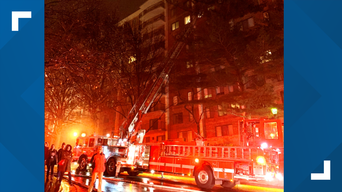 Residents 'shelter in place' after crews battle DC fire | wusa9.com