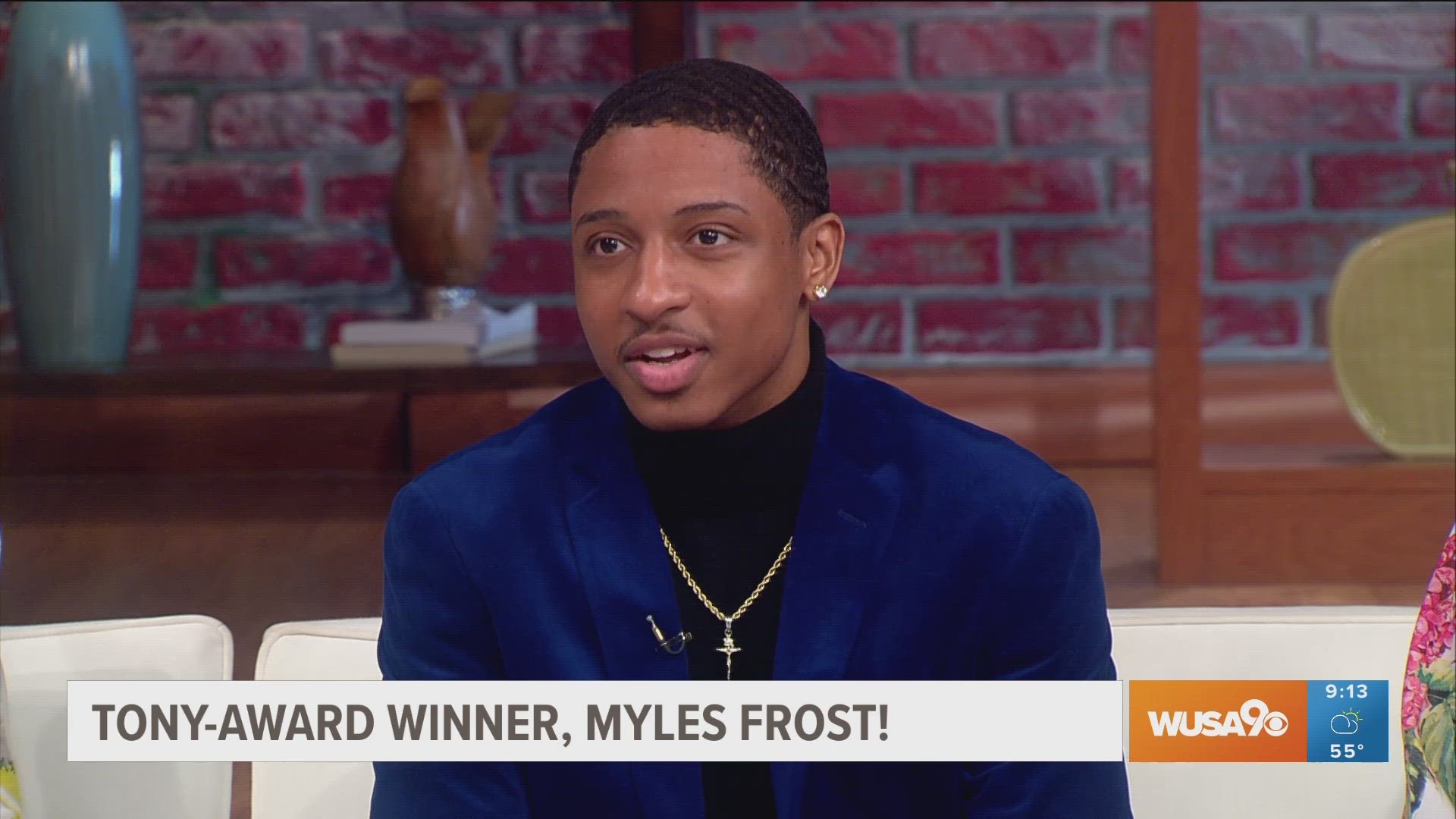 Tony-award winner, Myles Frost, shares his journey to Broadway | wusa9.com