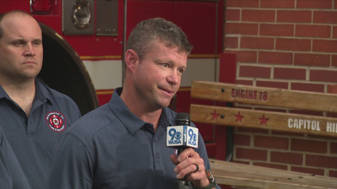 DC firefighters recount call for help from one of their own | wusa9.com