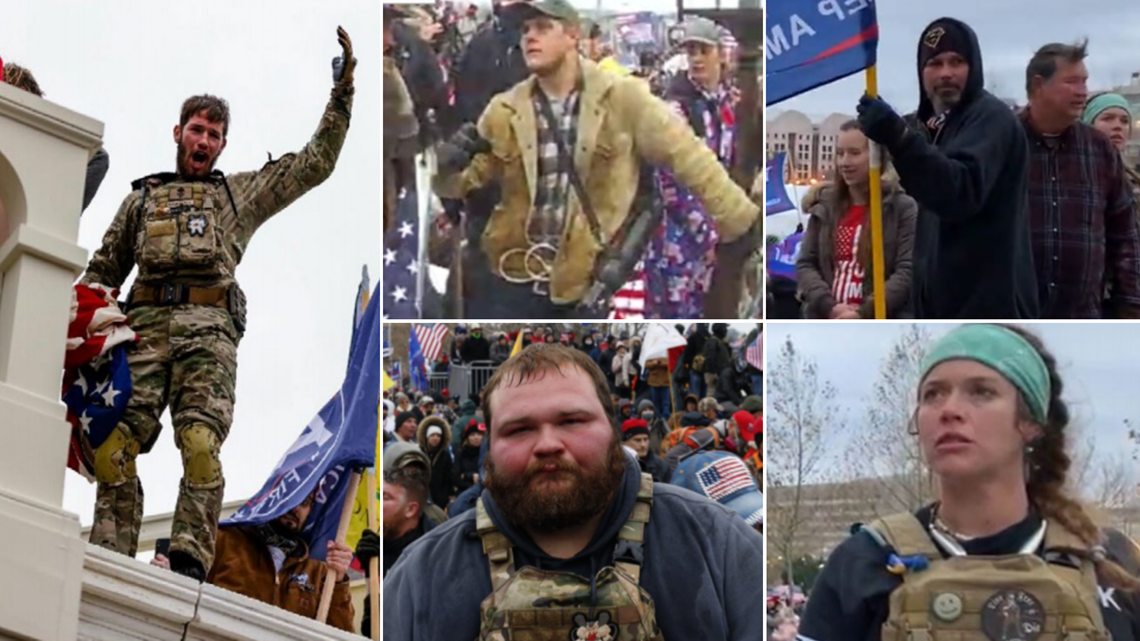 5 Floridians charged in prolonged assault on Capitol police | wusa9.com