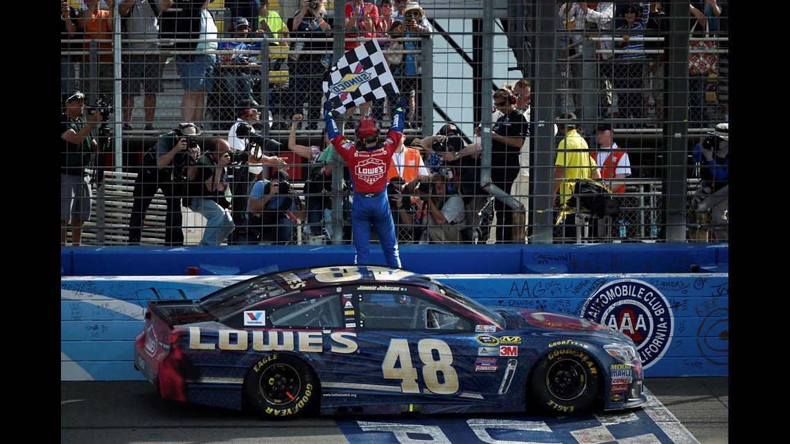 Gluck: Jimmie Johnson proves once again he really is NASCAR's superman ...