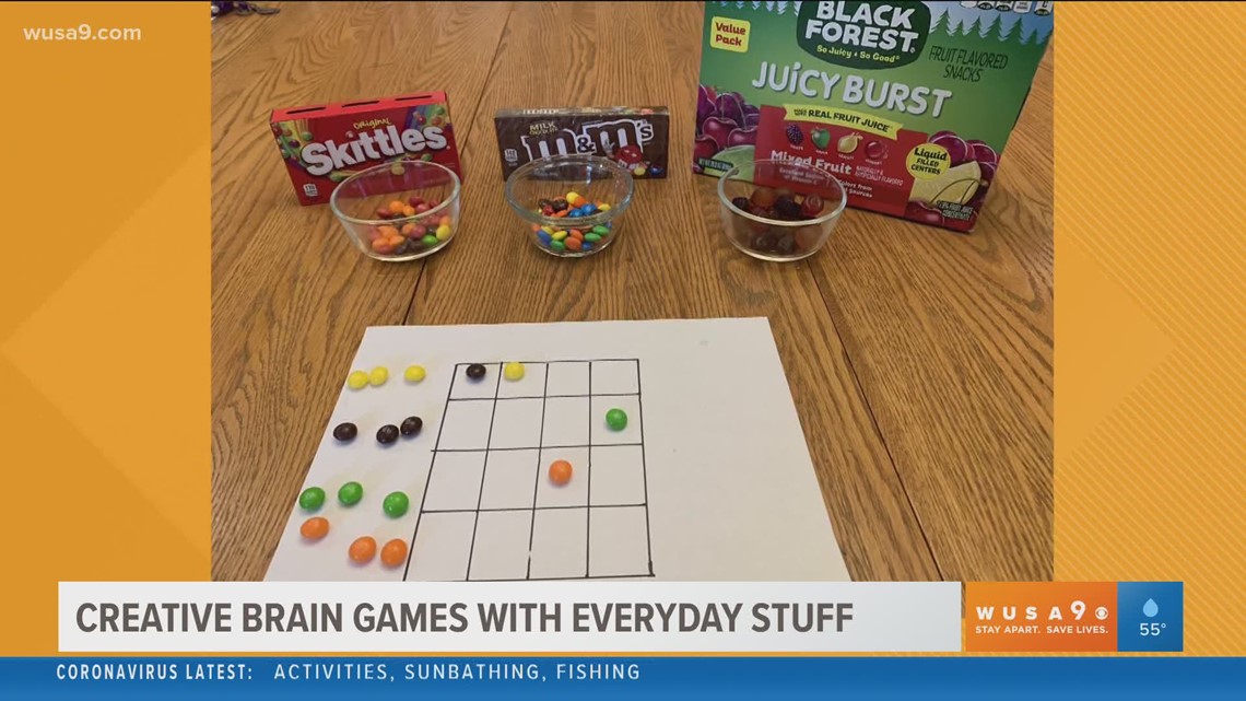 Getting creative with household items to make fun brain games for kids ...