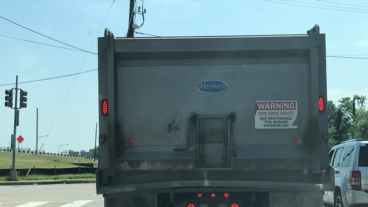 VERIFY: Do 'not responsible for broken windshields' signs have any ...