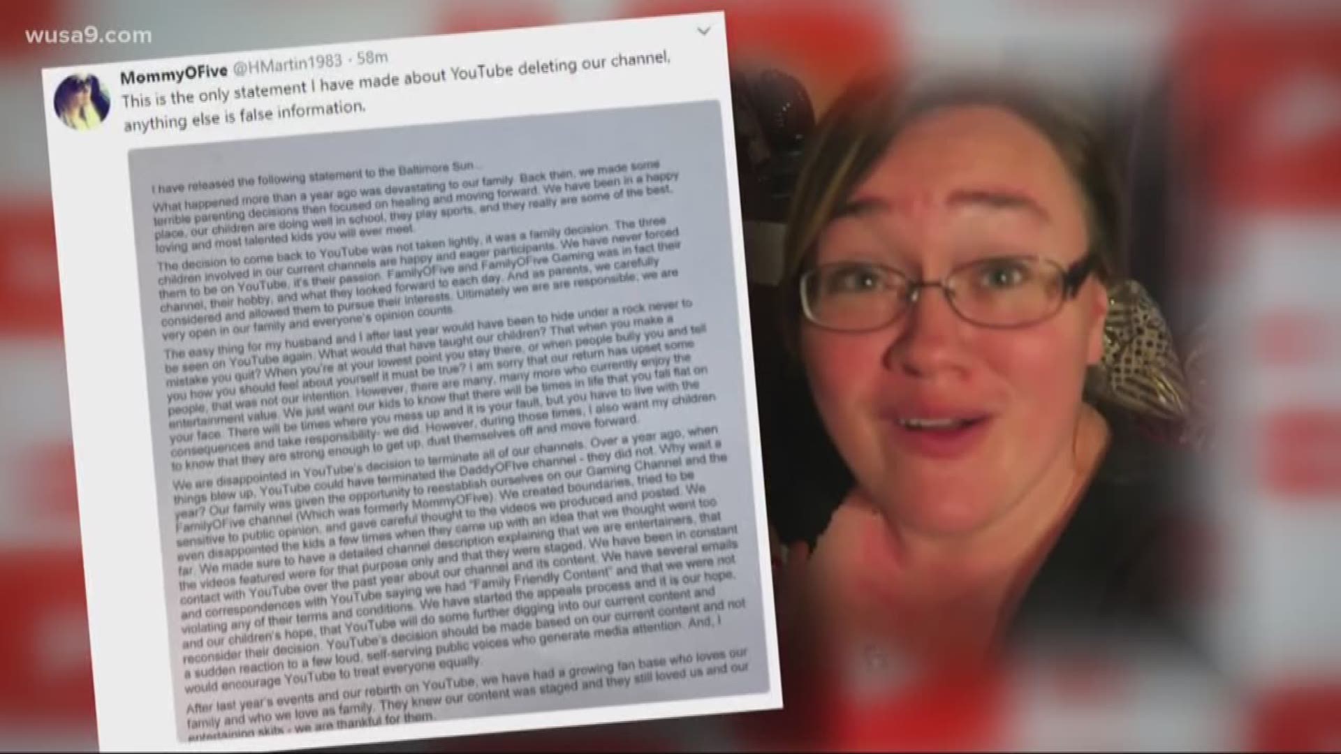 Family from banned 'FamilyOFive' YouTube channel continues to post ...