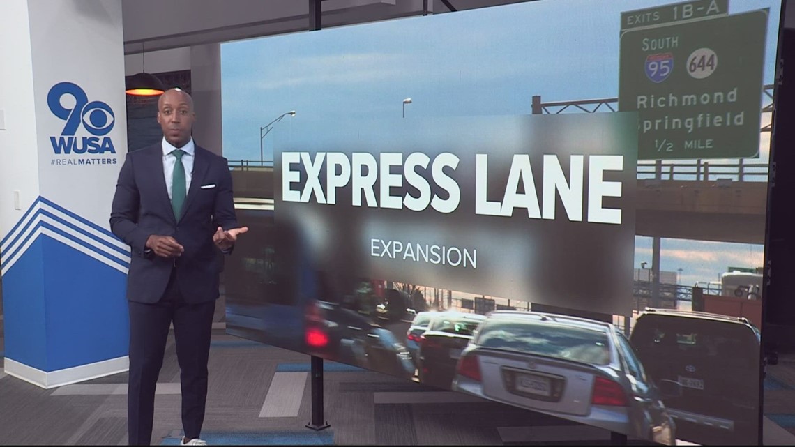 New I-95 express lanes opens in Virginia | wusa9.com