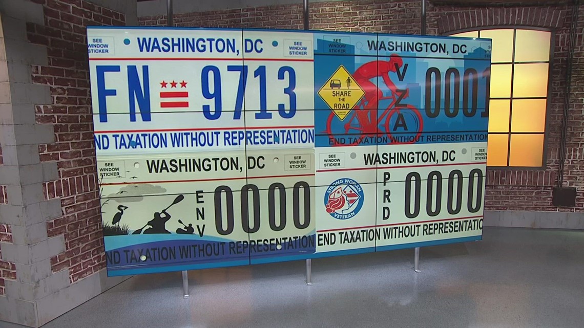 Statehood license plates coming soon in DC | wusa9.com
