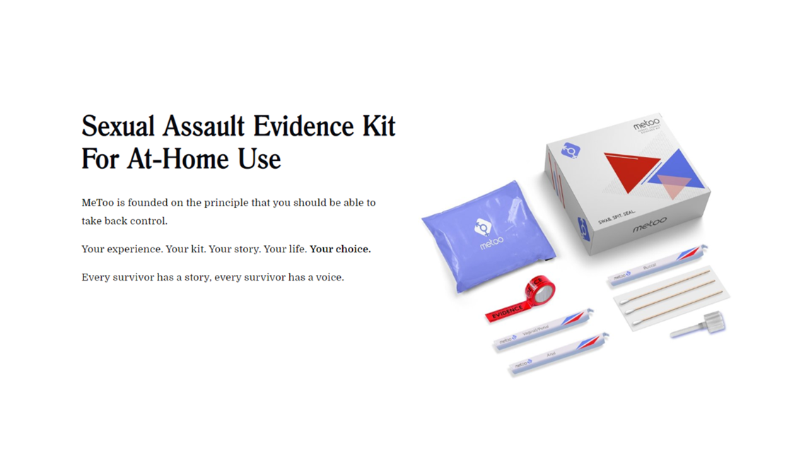 MeToo Kits are at-home rape kits, but evidence might not hold up ...