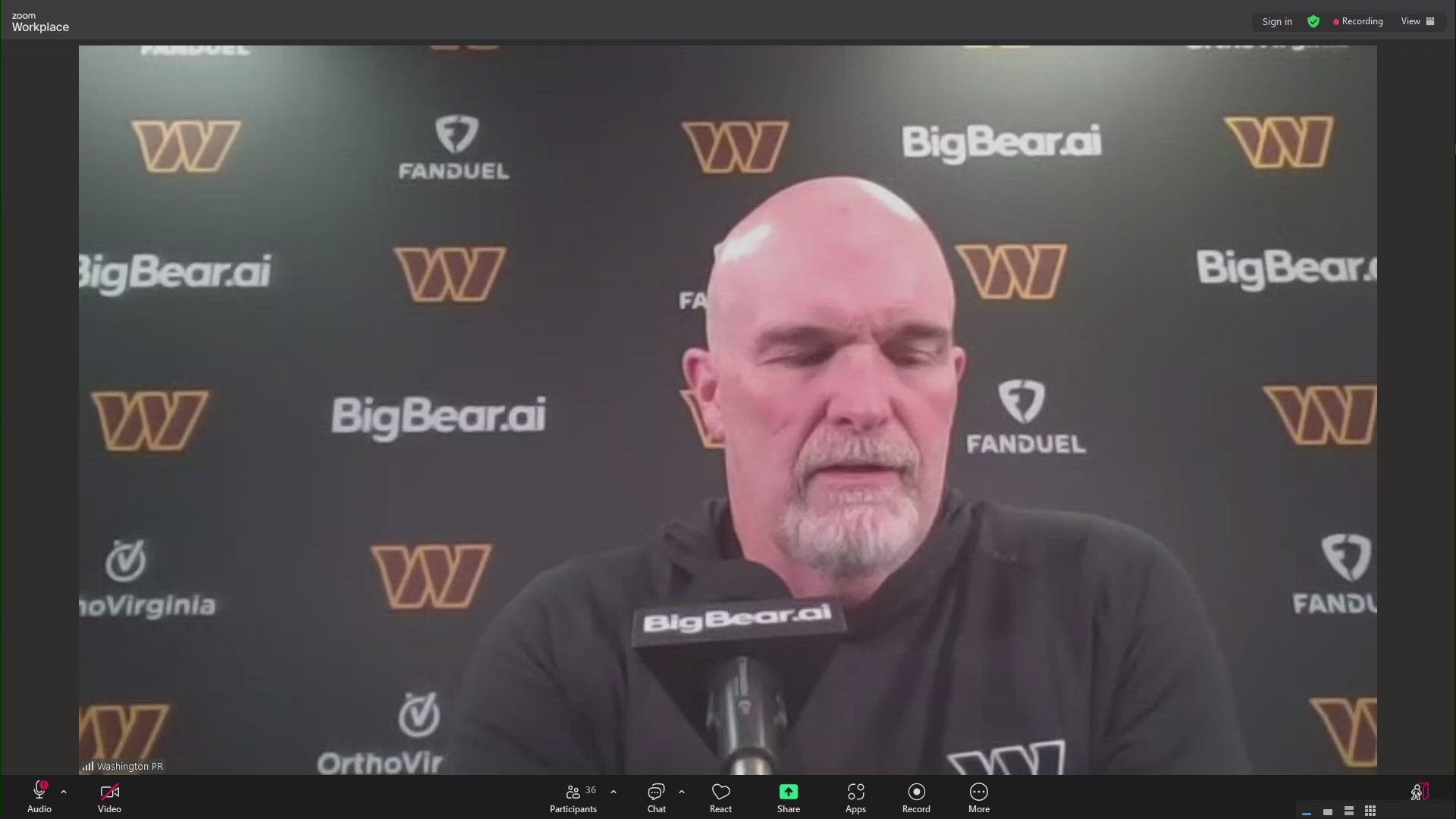 Commanders Dan Quinn announces multiple team injuries, QB Jayden ...