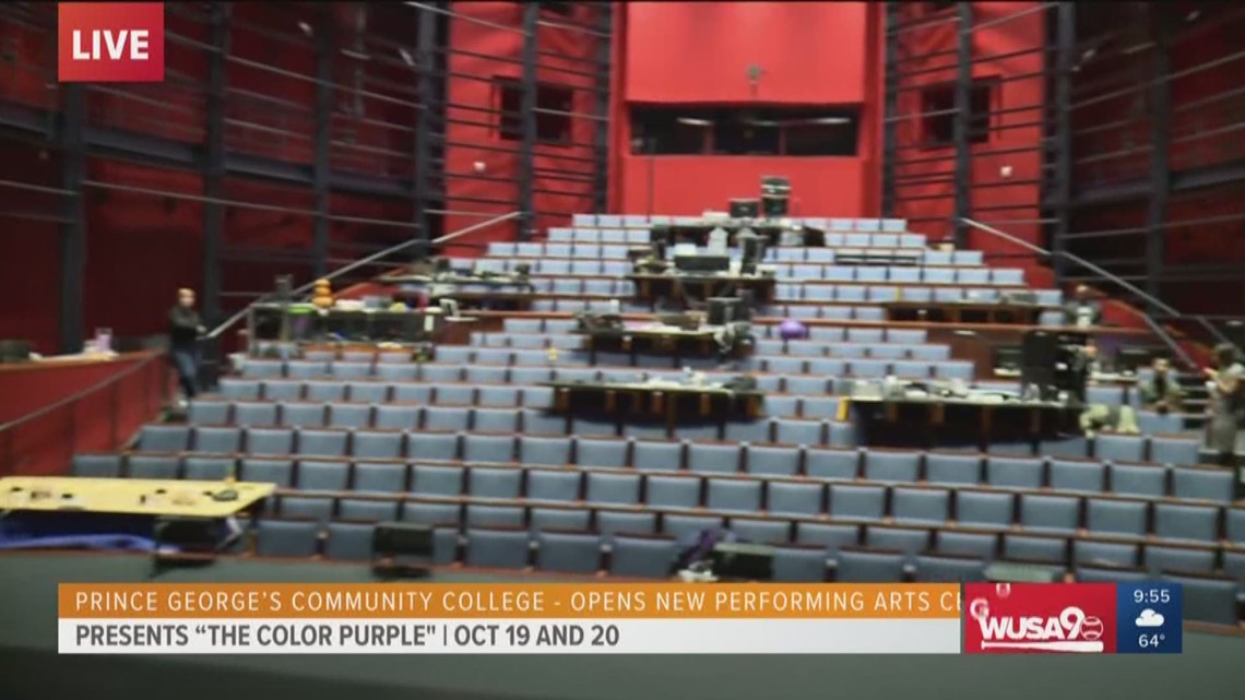 Get a behind the scenes look of 'The Color Purple' at the PGCC Center ...
