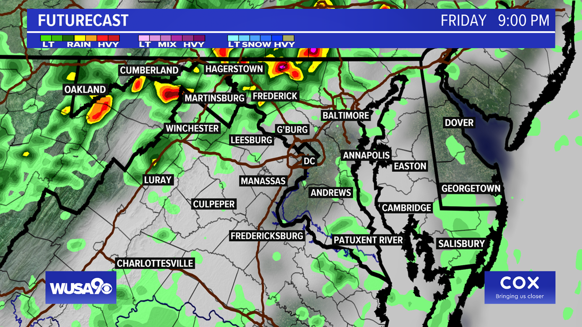 Timeline: Severe weather in DMV | wusa9.com