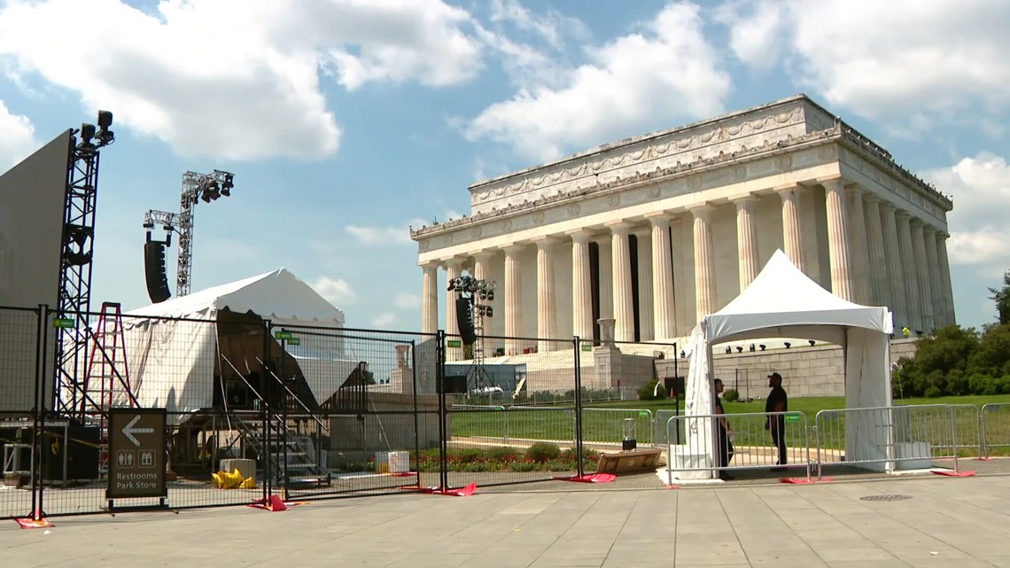 Tourists flock to D.C. despite heat, roadblocks ahead of major National ...