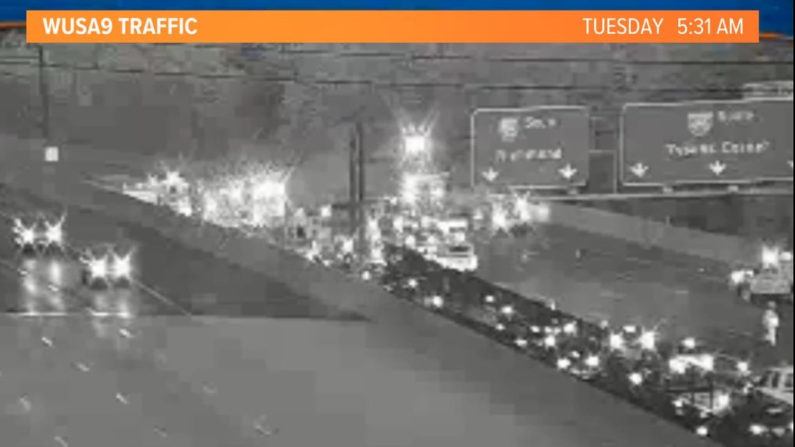 Multi-vehicle car crash with injuries on Beltway in Springfield | wusa9.com