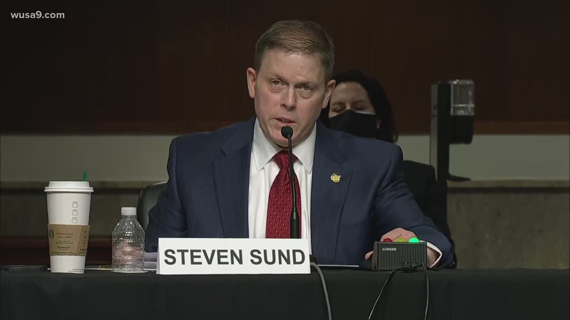 Steven Sund Capitol police chief testimony, Senate hearing live | wusa9.com