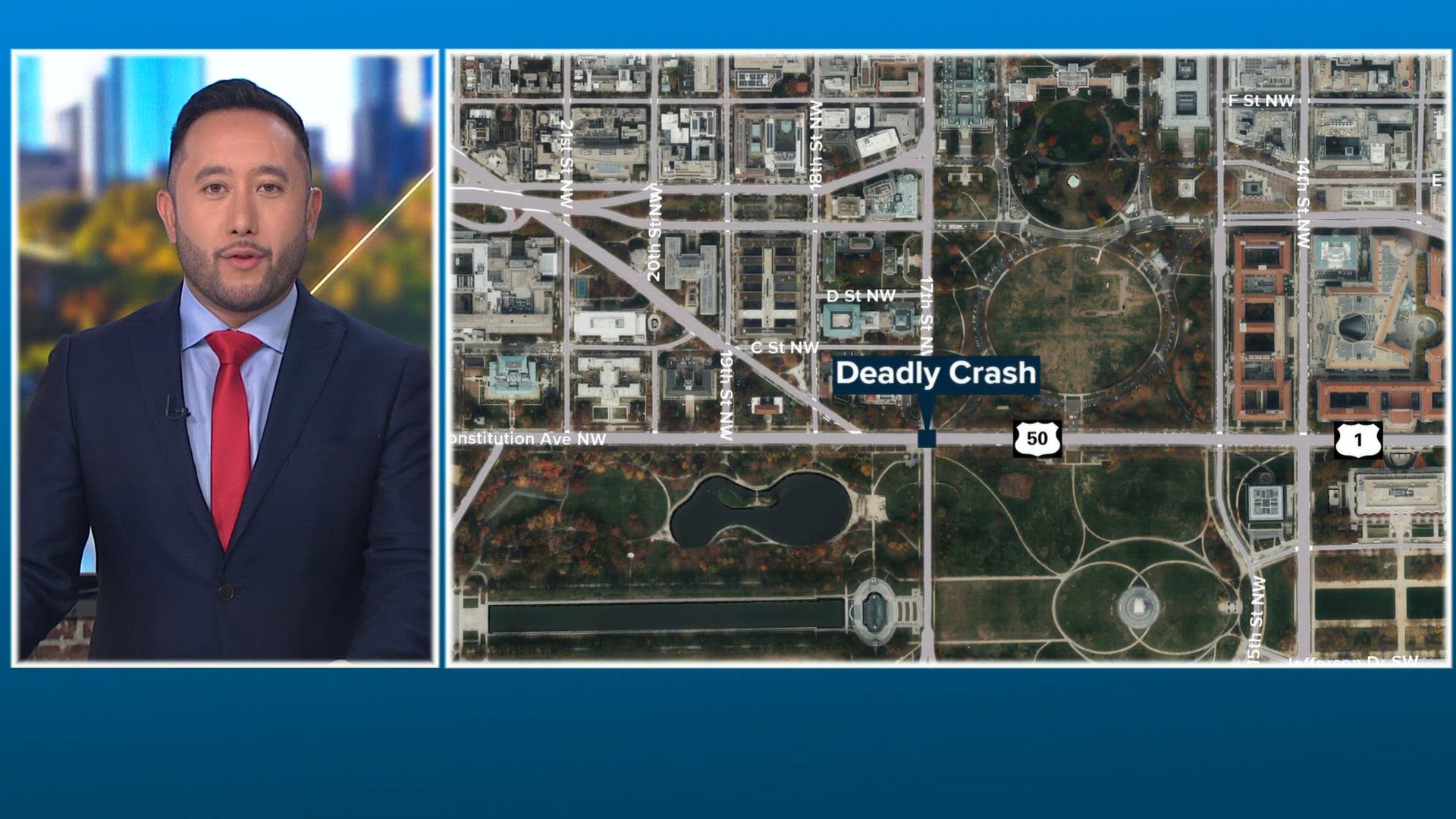 Deadly crash near White House leaves passenger killed, driver in ...