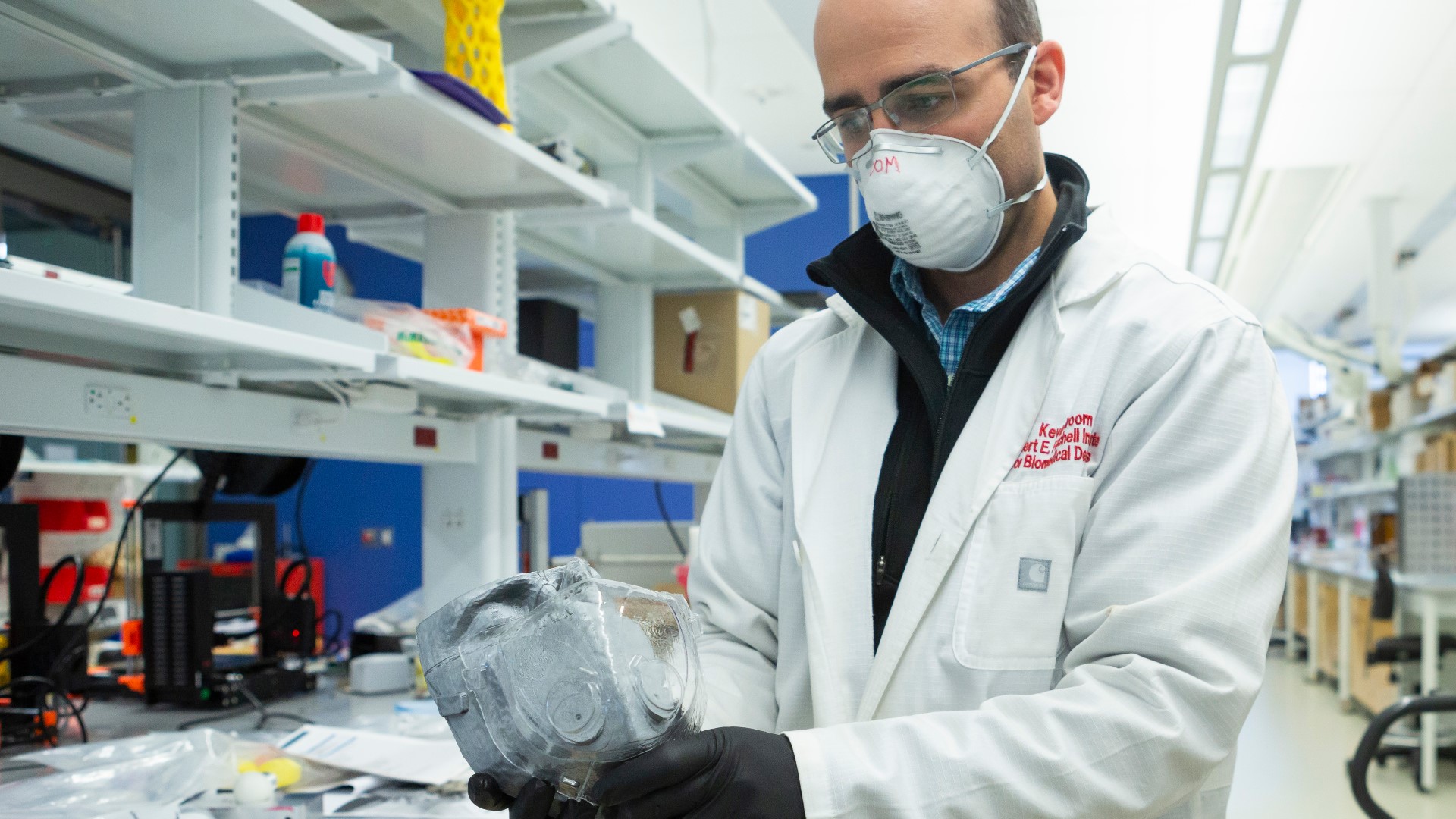 UMD researchers developing custom masks and method to sterilize | wusa9.com