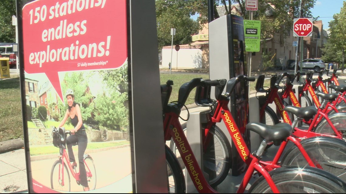 DC's protected 9th Street bike lane completed | wusa9.com