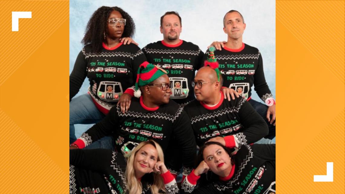 Metro’s 2024 holiday-themed train and buses, sweaters | wusa9.com