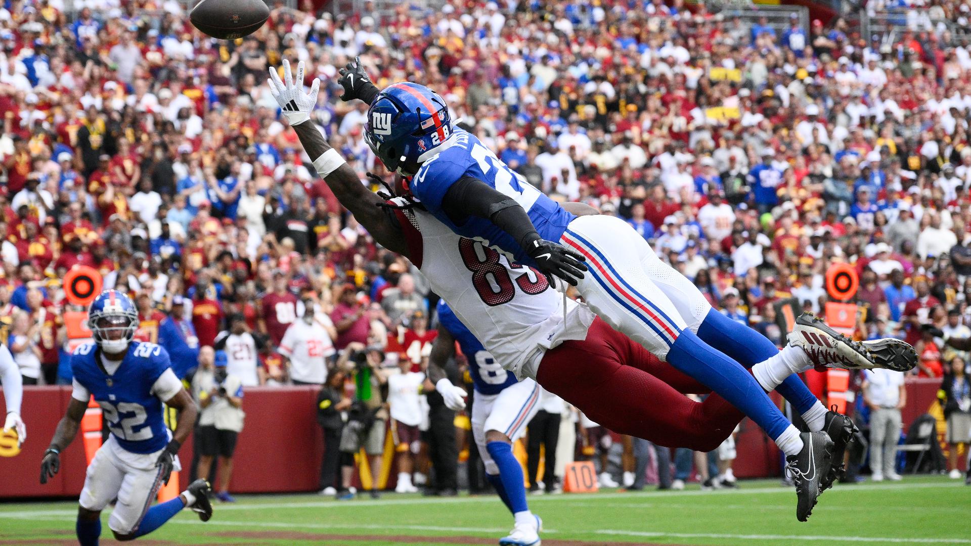 Commanders shut down Giants for 21-6 season opener win | wusa9.com