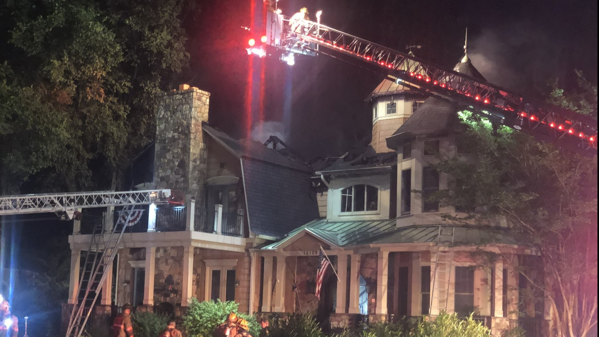 Used fireworks ignite, cause massive house damage in Rockville | wusa9.com