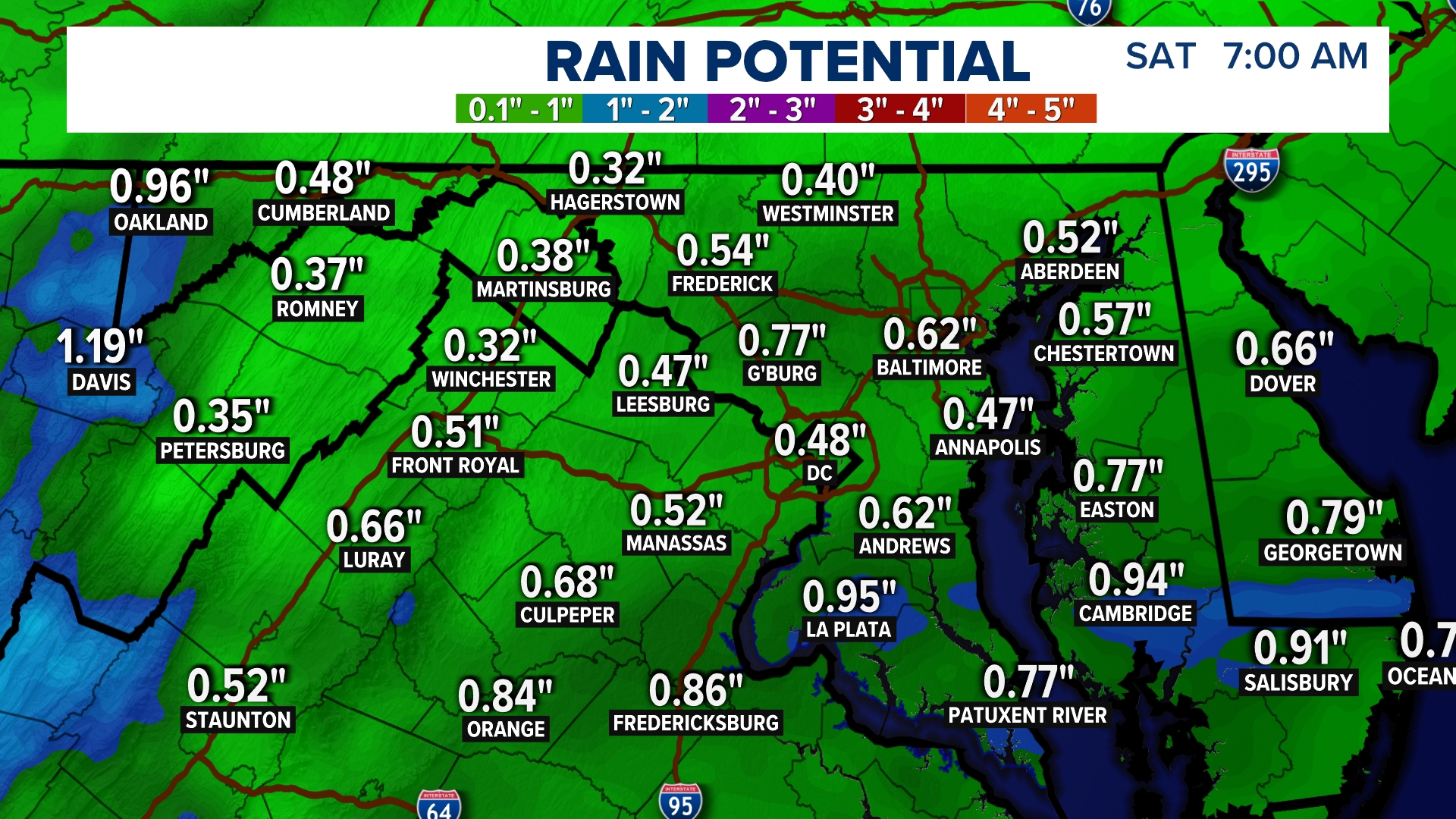 Rain all day Friday in the DMV | wusa9.com