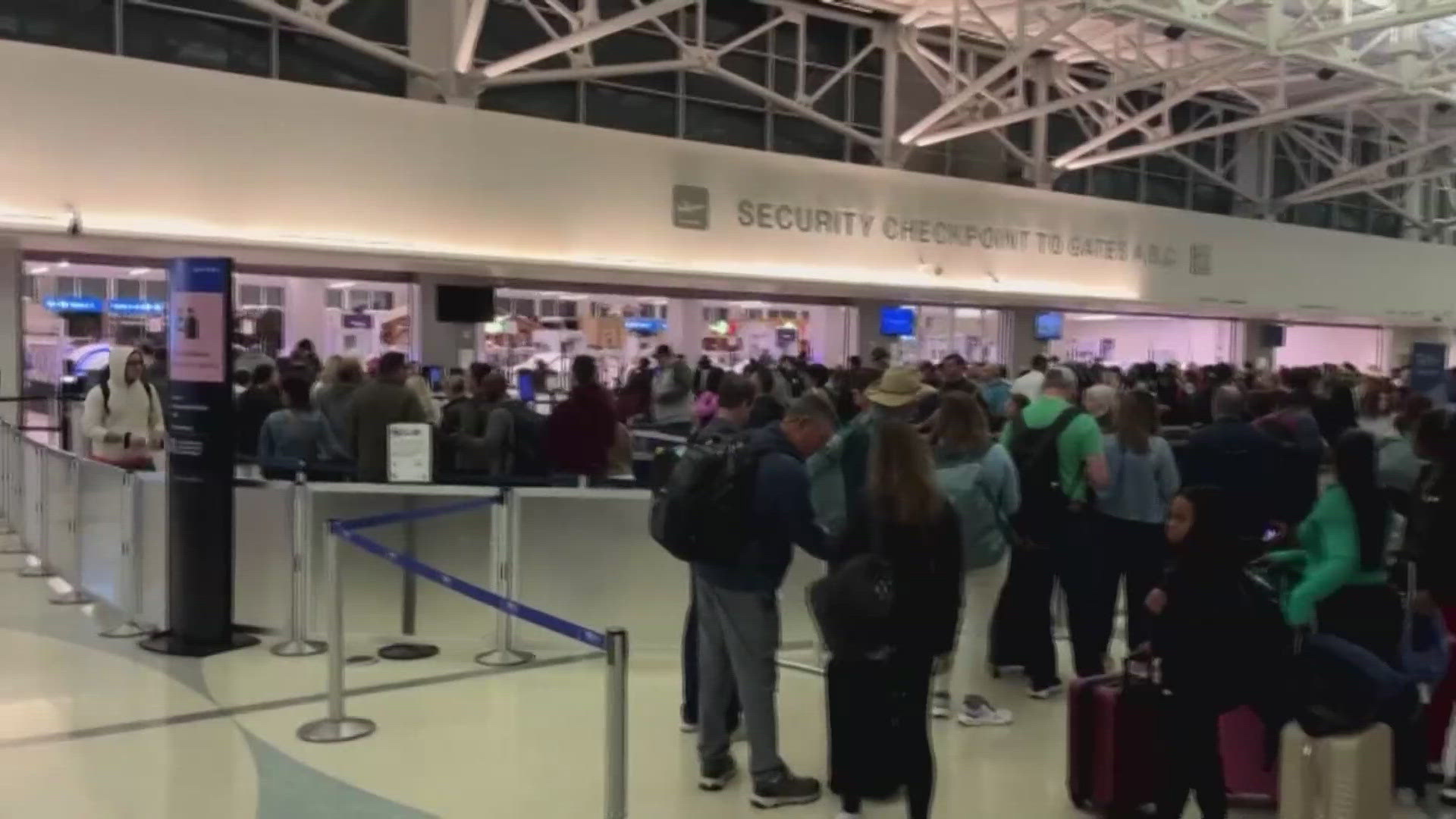 'Arrive 3 hours before scheduled departure' | BWI closes 2 security ...