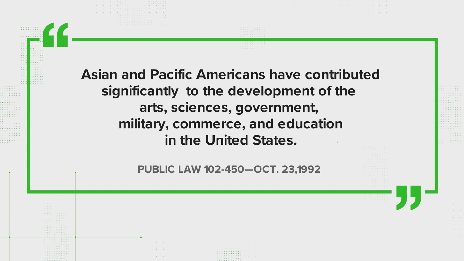 What to know about AAPI Heritage Month in May 2023 | wusa9.com