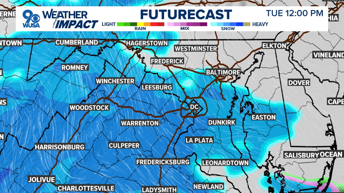 Snow DC Forecast | wusa9.com