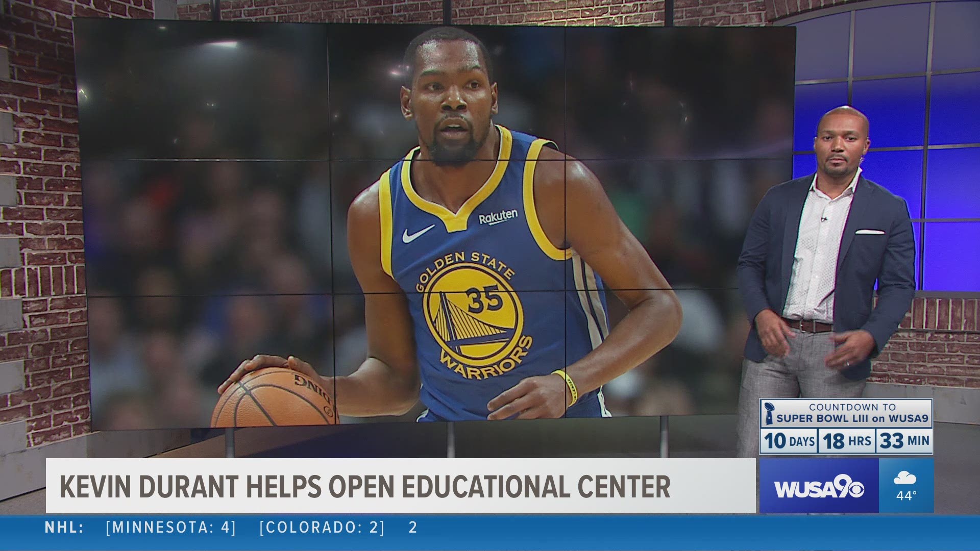 Warriors' Kevin Durant keeps busy during DC trip | wusa9.com