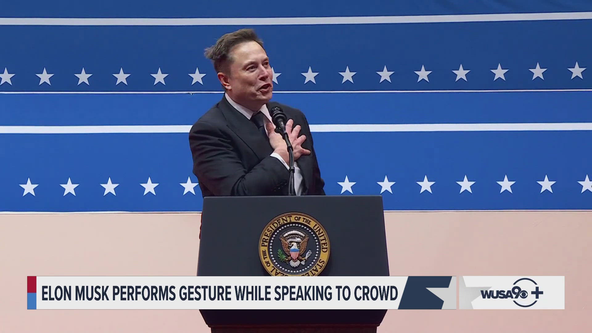 Elon Musk saluted Trump supporters at Capital One Arena | wusa9.com