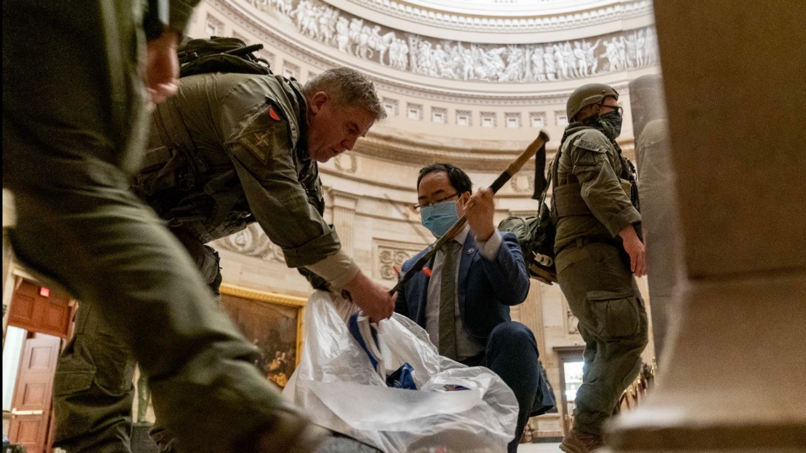 Us Capitol Building Stormed Breached Congressman Kim Atf Clean