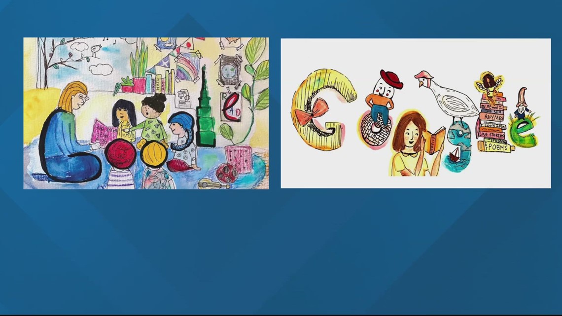 2 DMV students win 'Doodle for Google' contest | wusa9.com