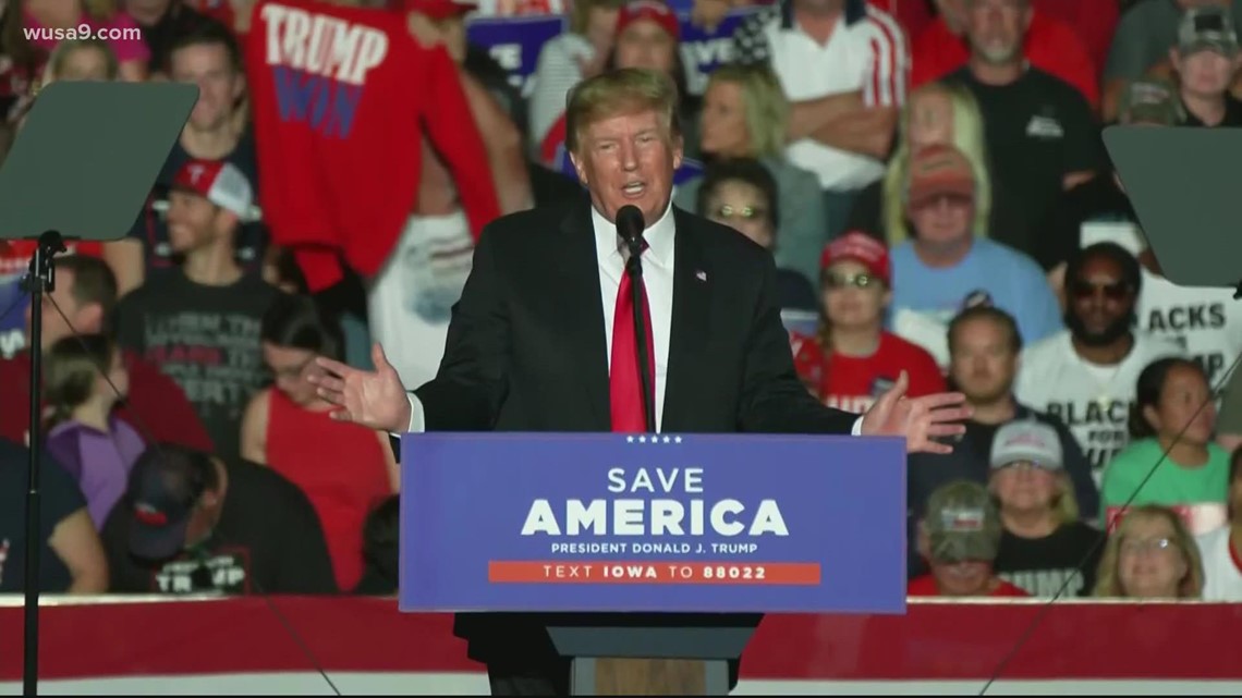 Trump tele-rally details still unknown a day before event | wusa9.com