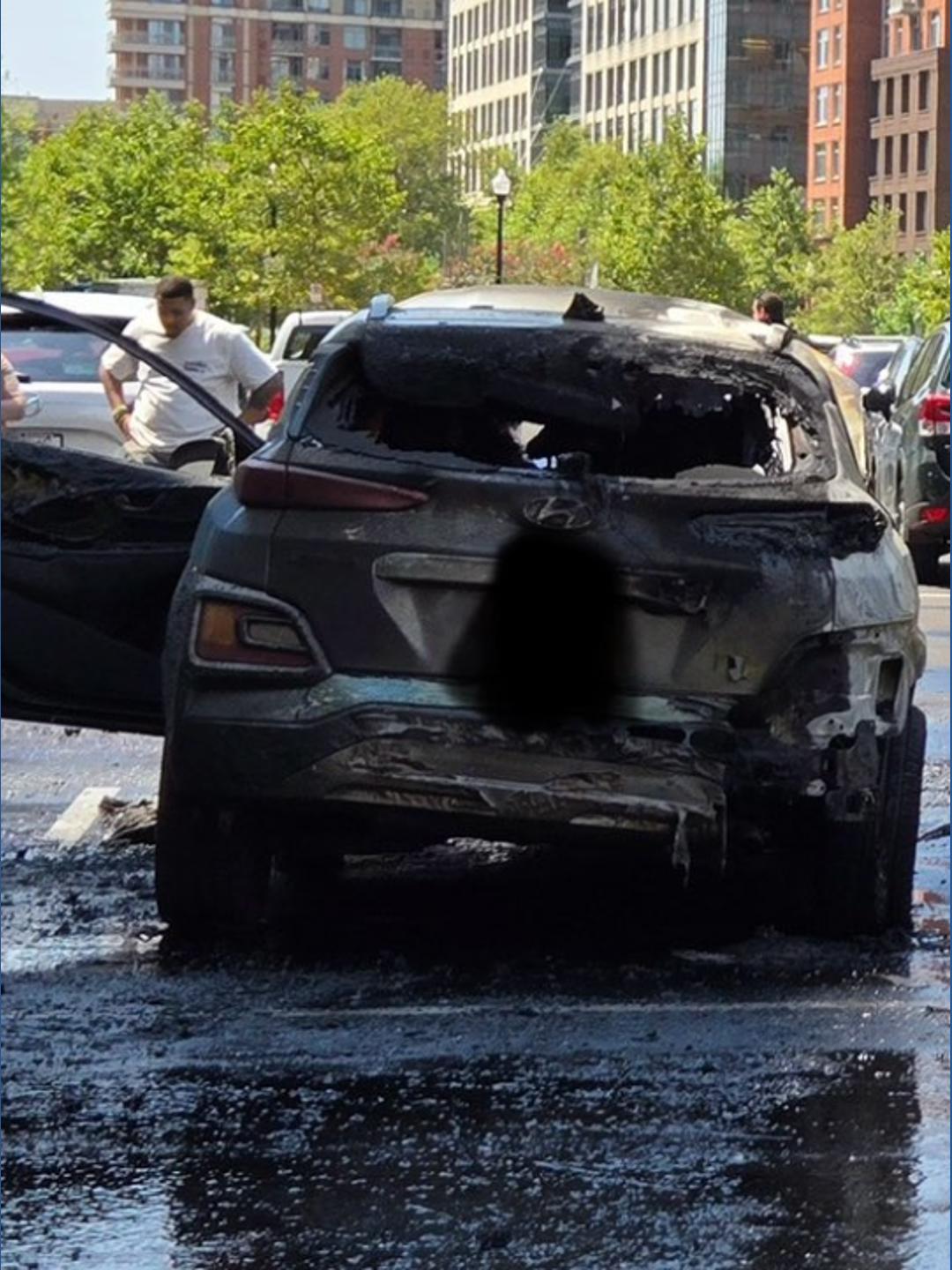 Arlington car explosion caught on camera | wusa9.com