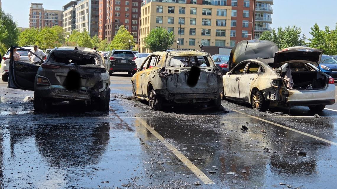 Arlington car explosion caught on camera | wusa9.com