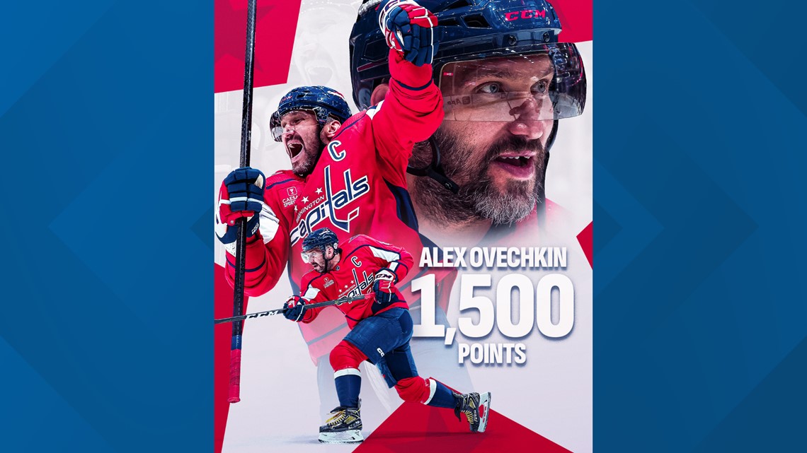 Alex Ovechkin: 16th player in NHL history to score 1500 points | wusa9.com