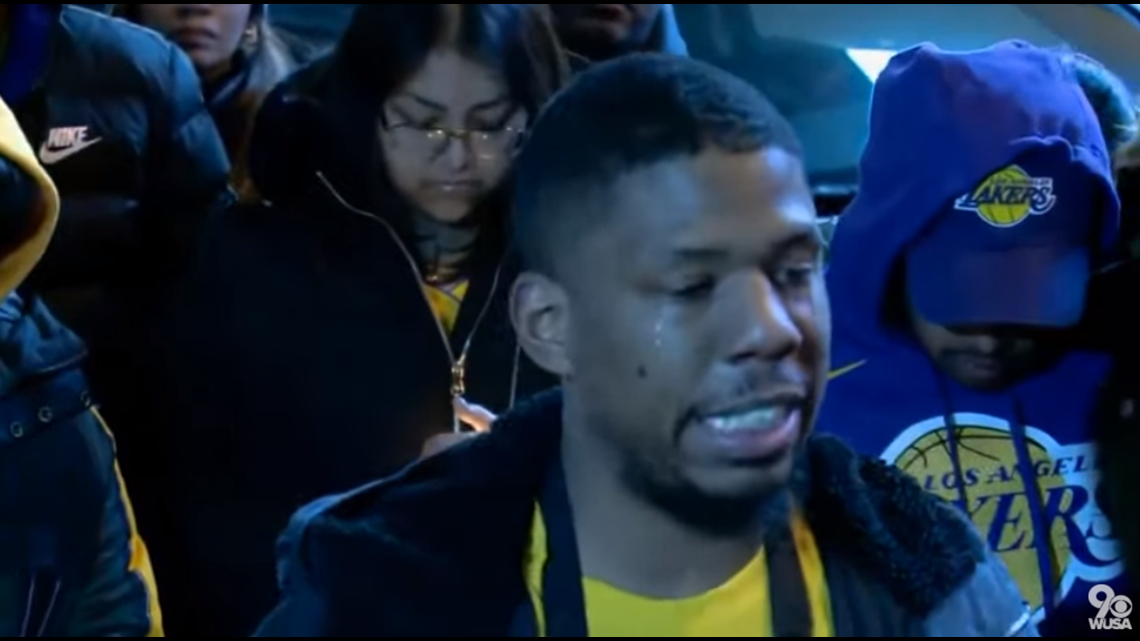 Kobe Bryant fans gather in Washington to remember his greatness | wusa9.com